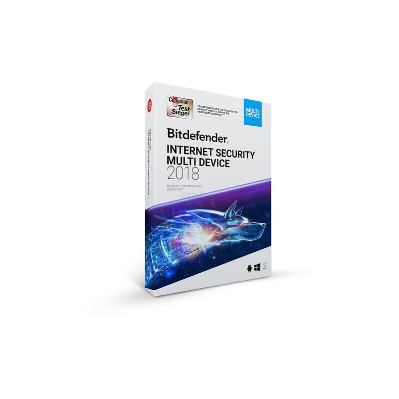 Bitdefender Internet Security Multi Device 3 Geräte Vollversion ESD 1